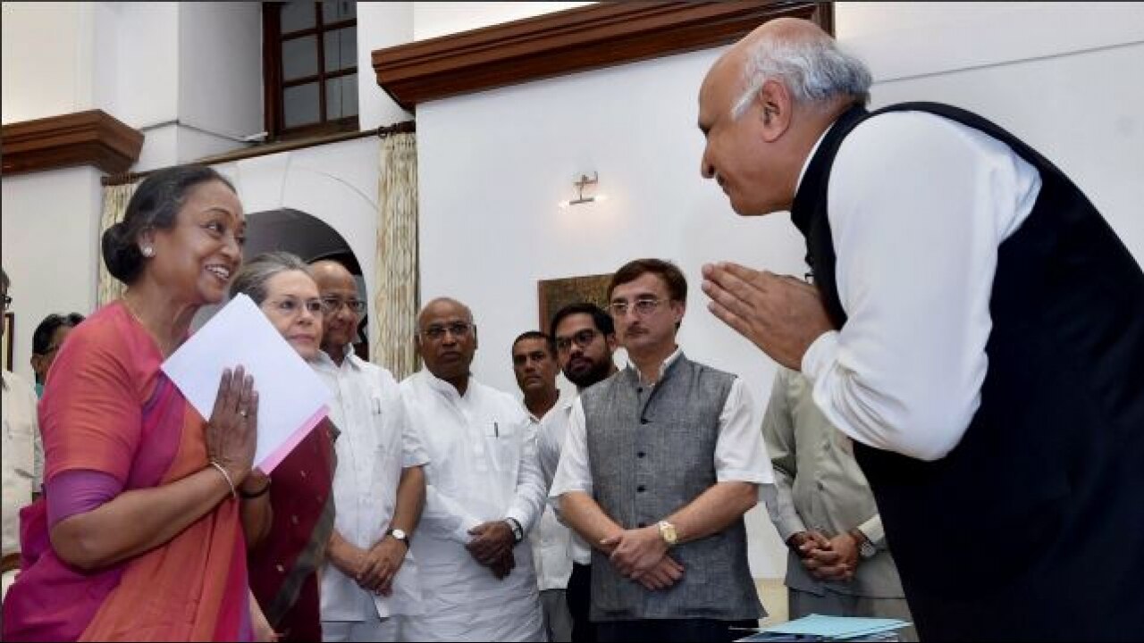 Prez Polls Nomination Process Ends Meira Kumar Ram Nath Kovind And