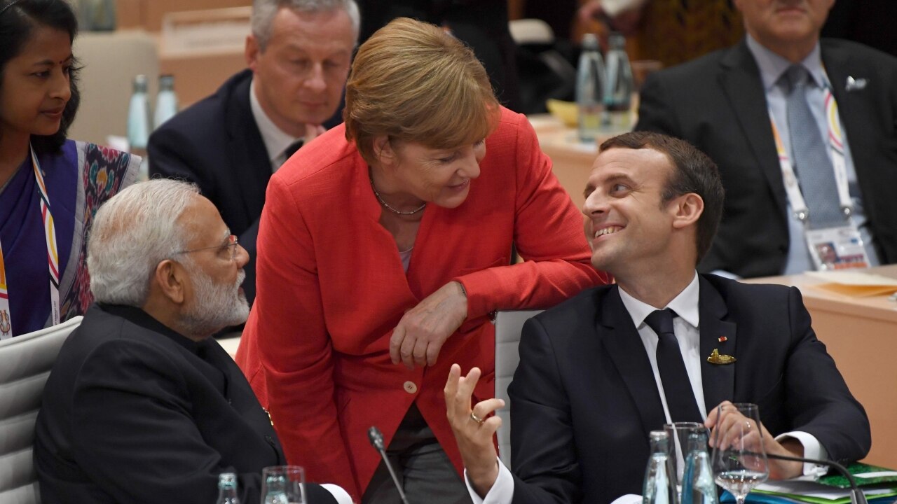 In Pics: PM Modi interacts with world leaders at G20 summit in Hamburg