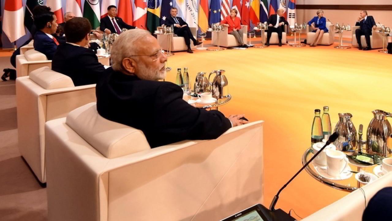 In Pics: PM Modi interacts with world leaders at G20 summit in Hamburg