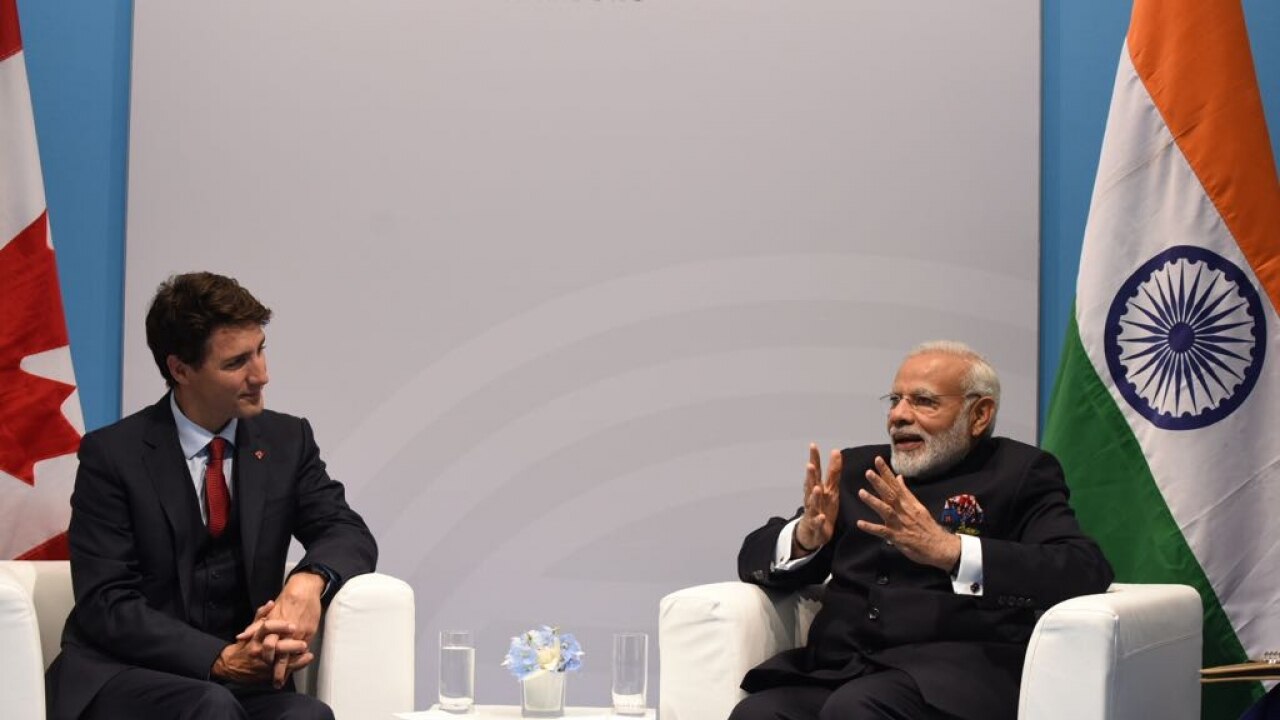 Modi holds bilaterals with Shinzo Abe, Justin Trudeau on sidelines of G20