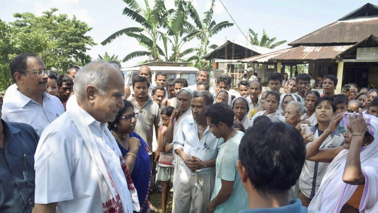 60 people killed in Assam floods, over 10 lakh affected 60 people killed in Assam floods, over 10 lakh affected