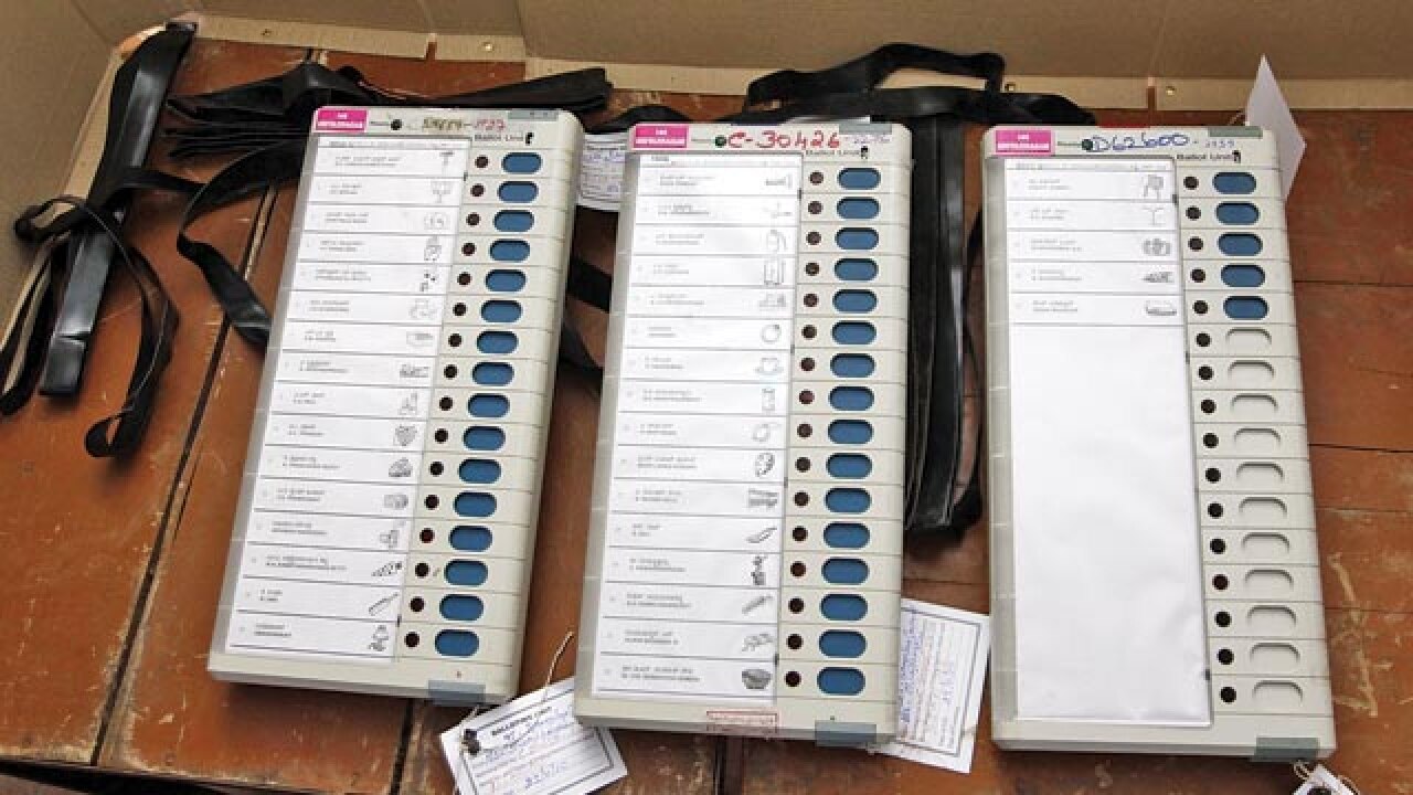 Faulty EVM votes for BJP in Buldhana