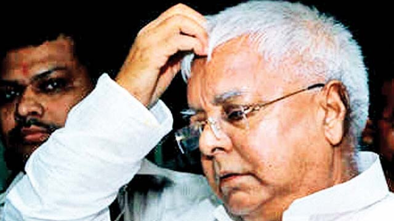 'If Lalu is held, we will hold rally with his photo'