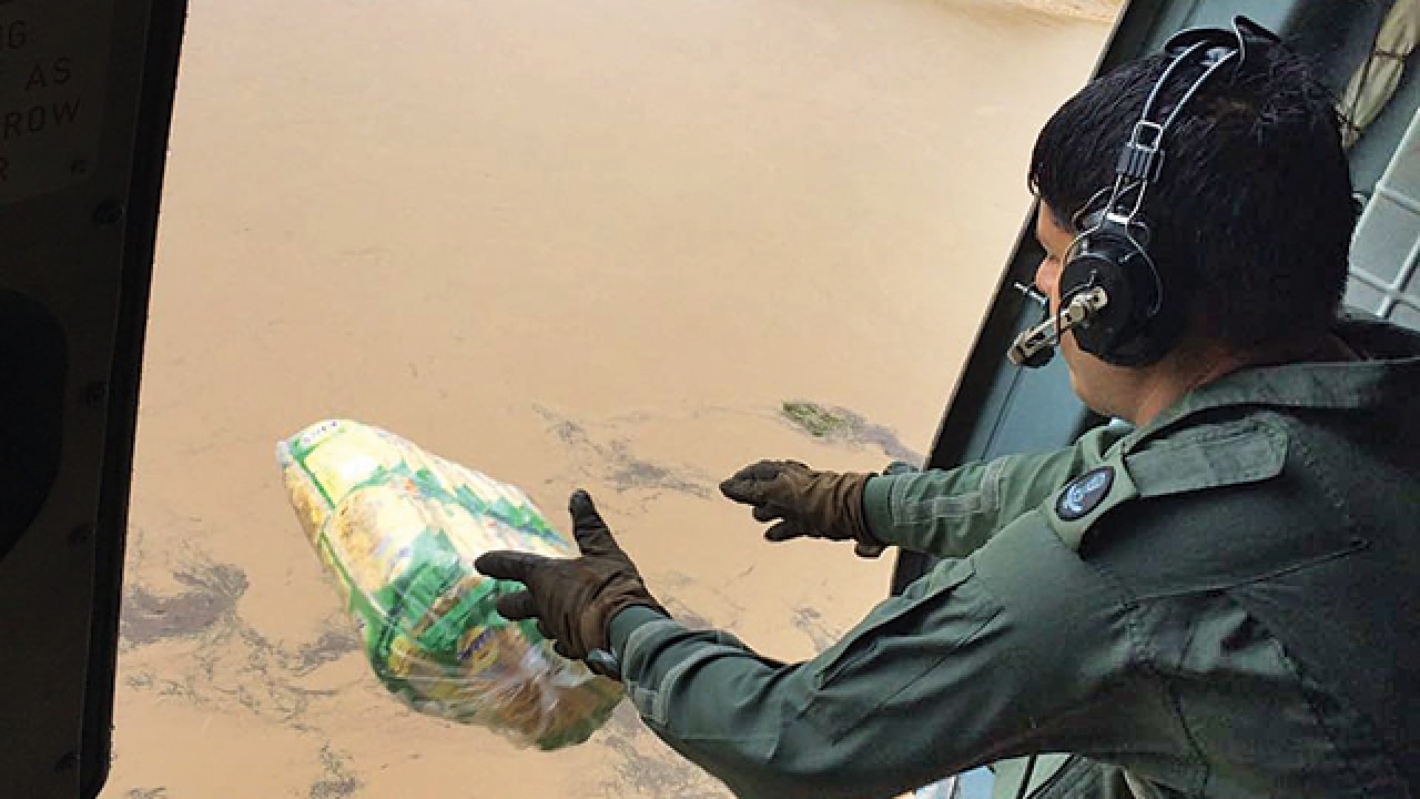 46 tonne of relief material dispatched