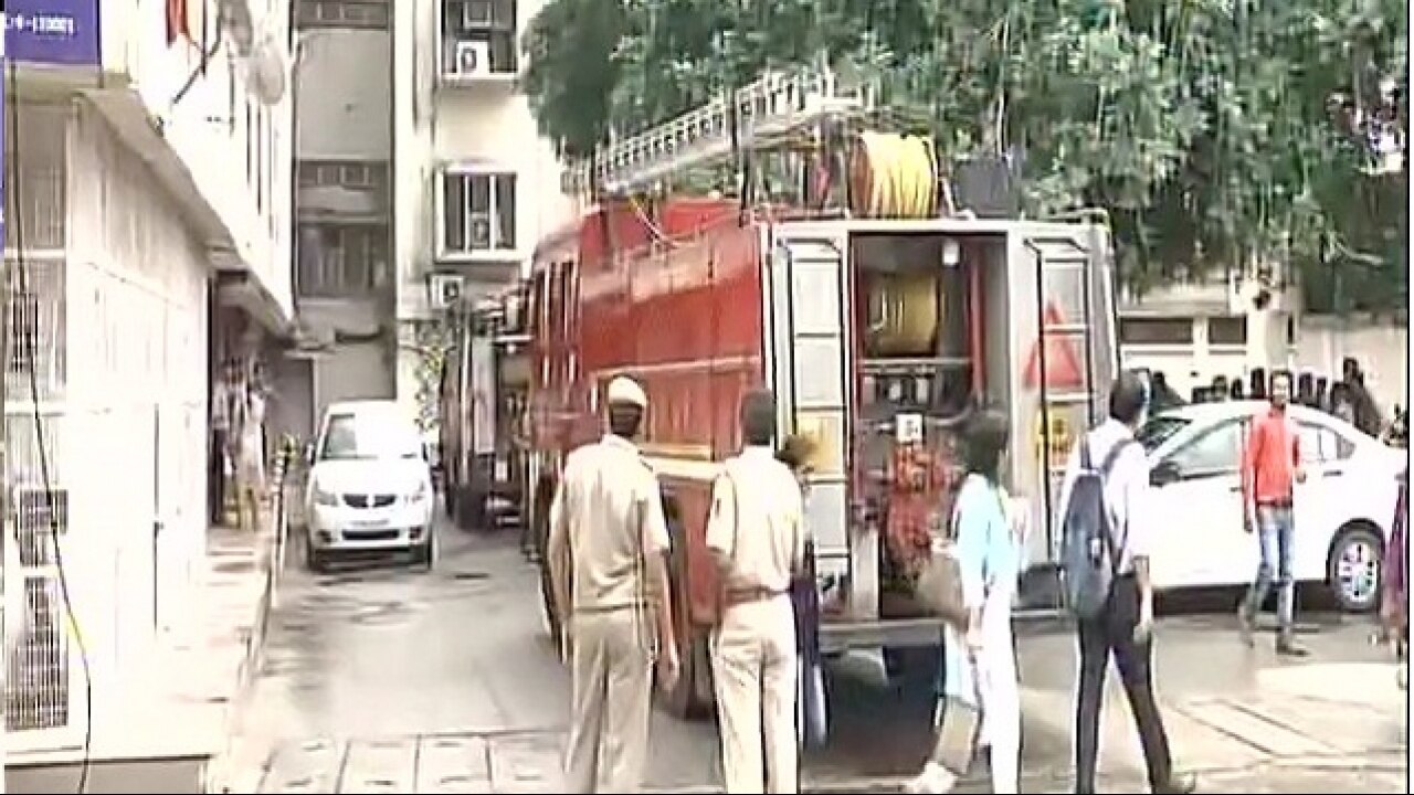 Fire breaks out in Shastri Bhawan after short circuit in air conditioner