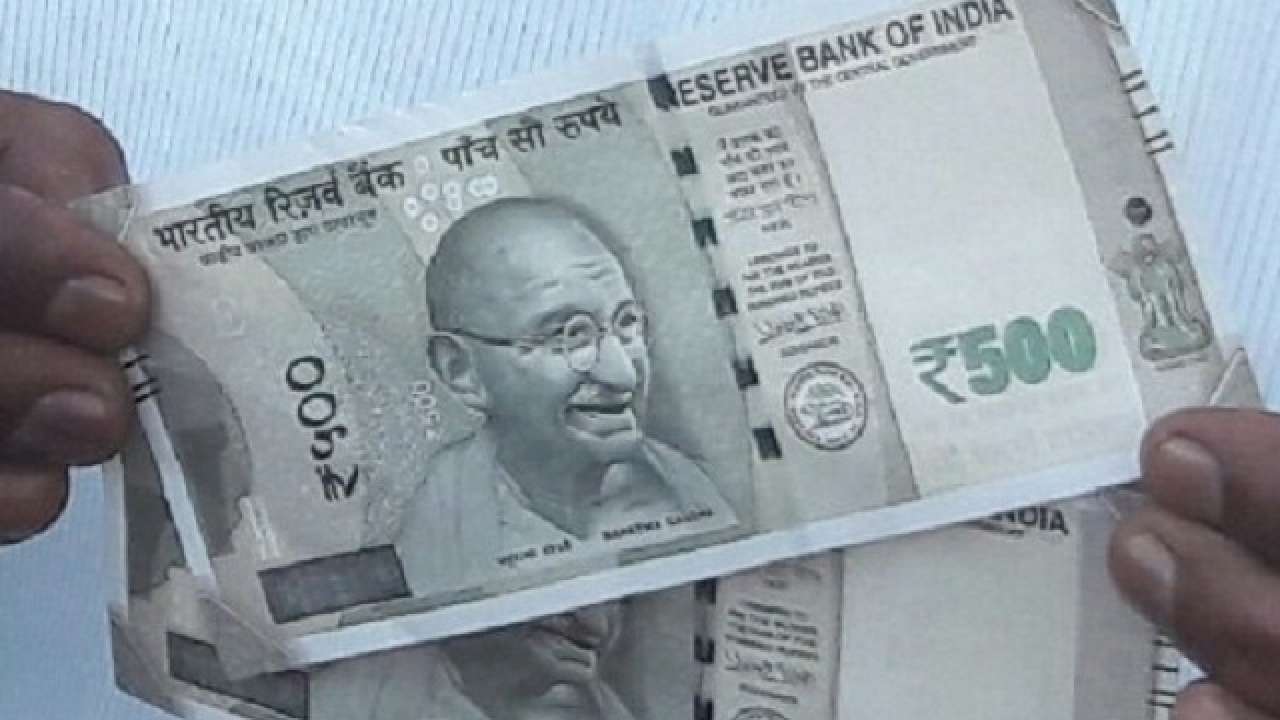 Two types of Rs 500 notes? Oppn disrupts RS with so-called 'biggest ...