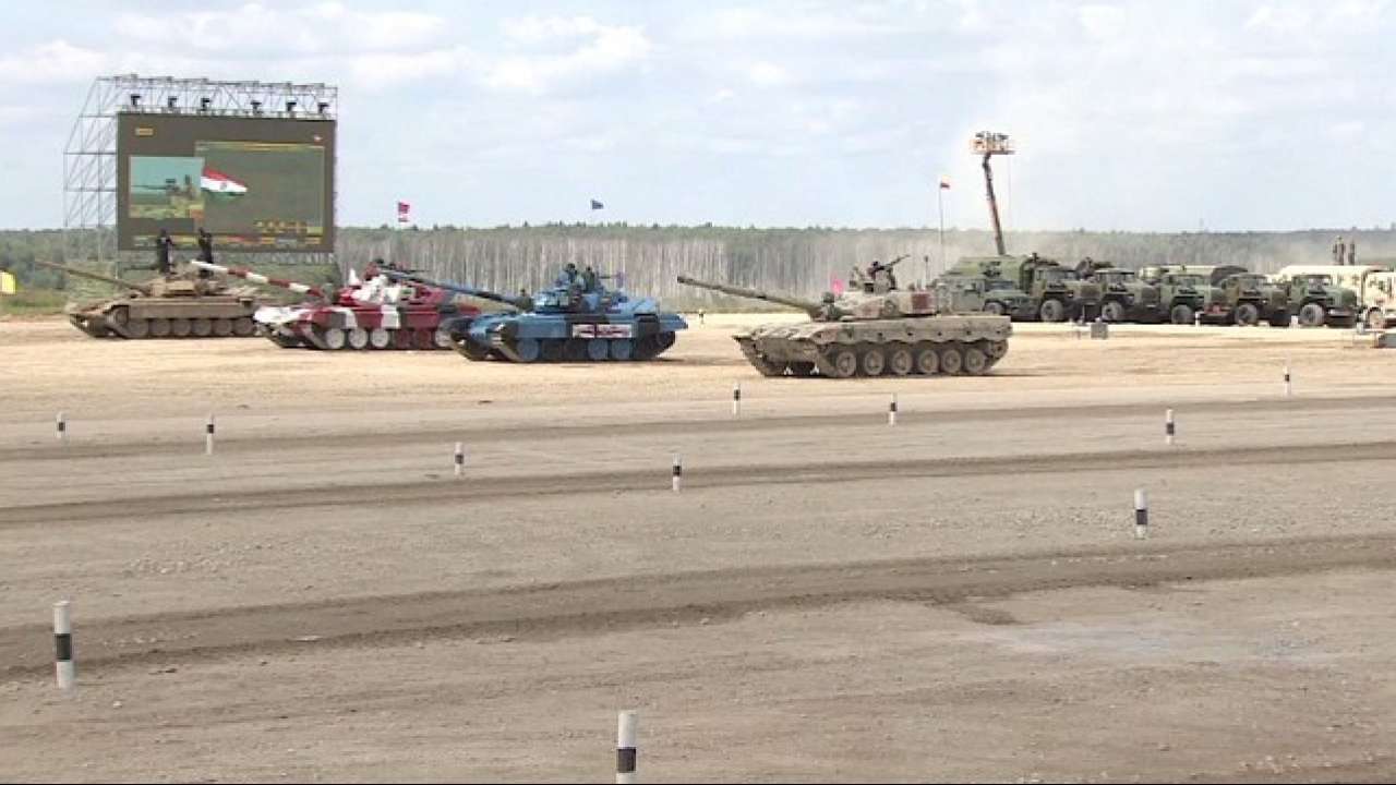 Indian Army team crashes out of international tank race in Russia