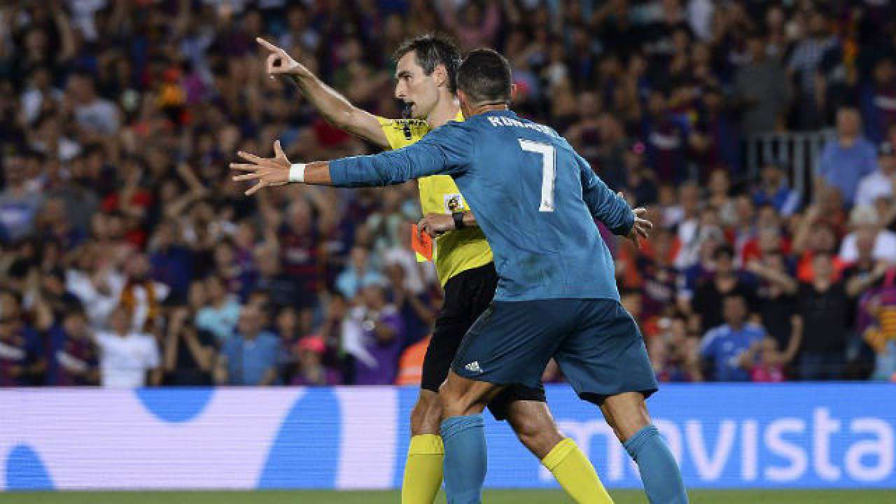 Cristiano Ronaldo may miss up to 12 matches for pushing referee