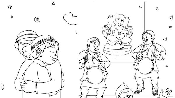Here is how colouring pages will teach kids to celebrate differences