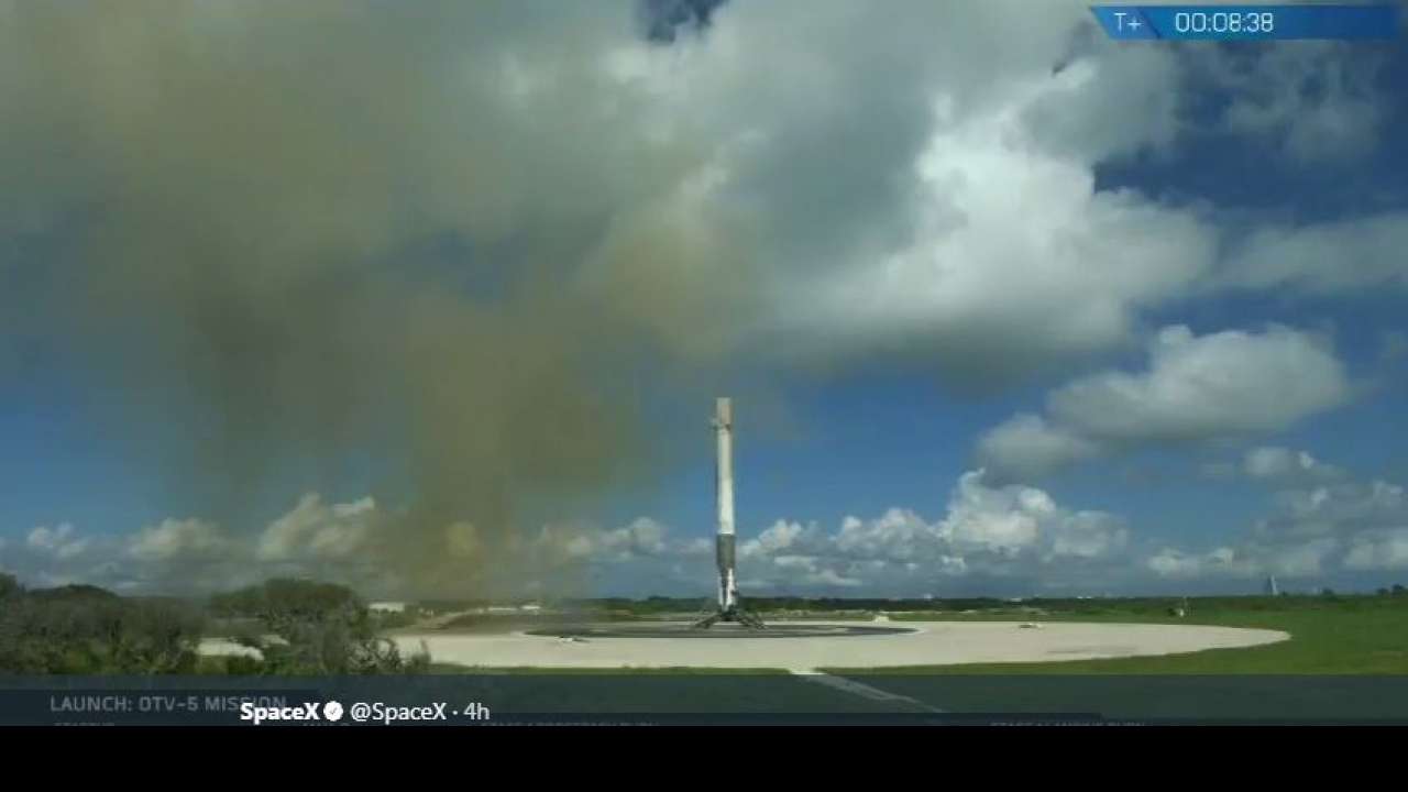 SpaceX launches Air Force's super-secret mini-shuttle