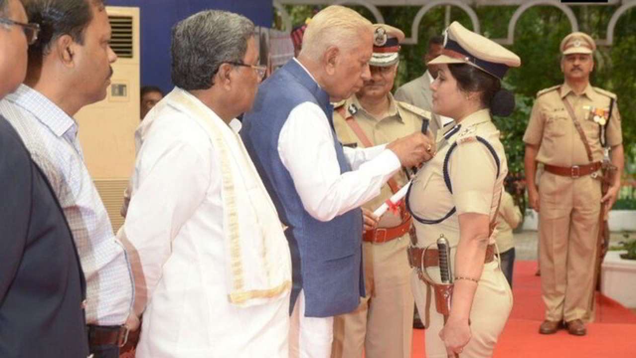 Karnataka IG D Roopa awarded President's medal at Raj Bhawan for ...