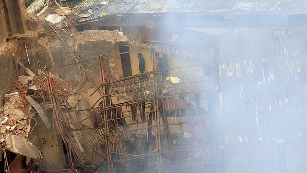 Historic Stage 1 of RK Studio gutted