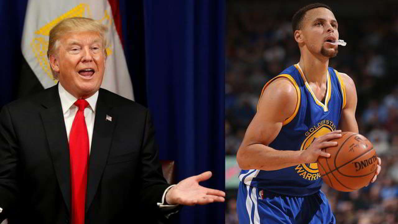 Donald Trump blocks White House invitation to Stephen Curry and NBA ...