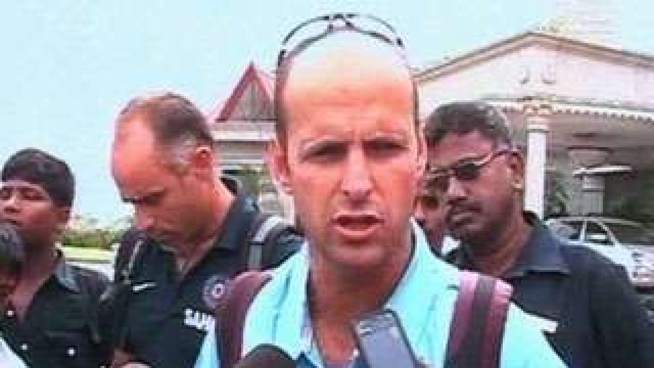 Indian cricket coach happy with players' fitness