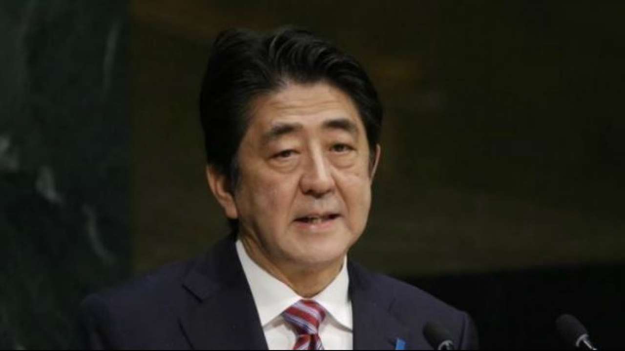 Japanese Prime Minister Shinzo Abe celebrates anniversary of Japan ...