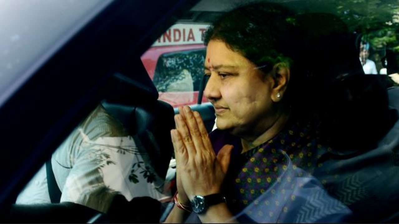Sasikala's parole ends, to return to Bengaluru jail on Thursday