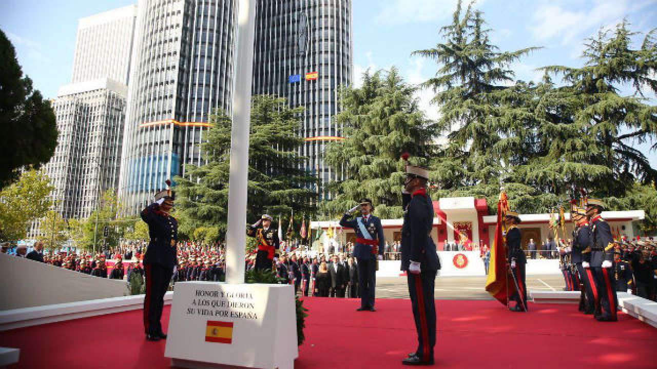 Spain marks national day with show of unity amid Catalan crisis