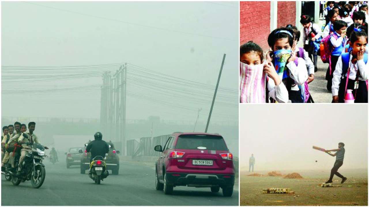 Primary schools shut as air turns toxic