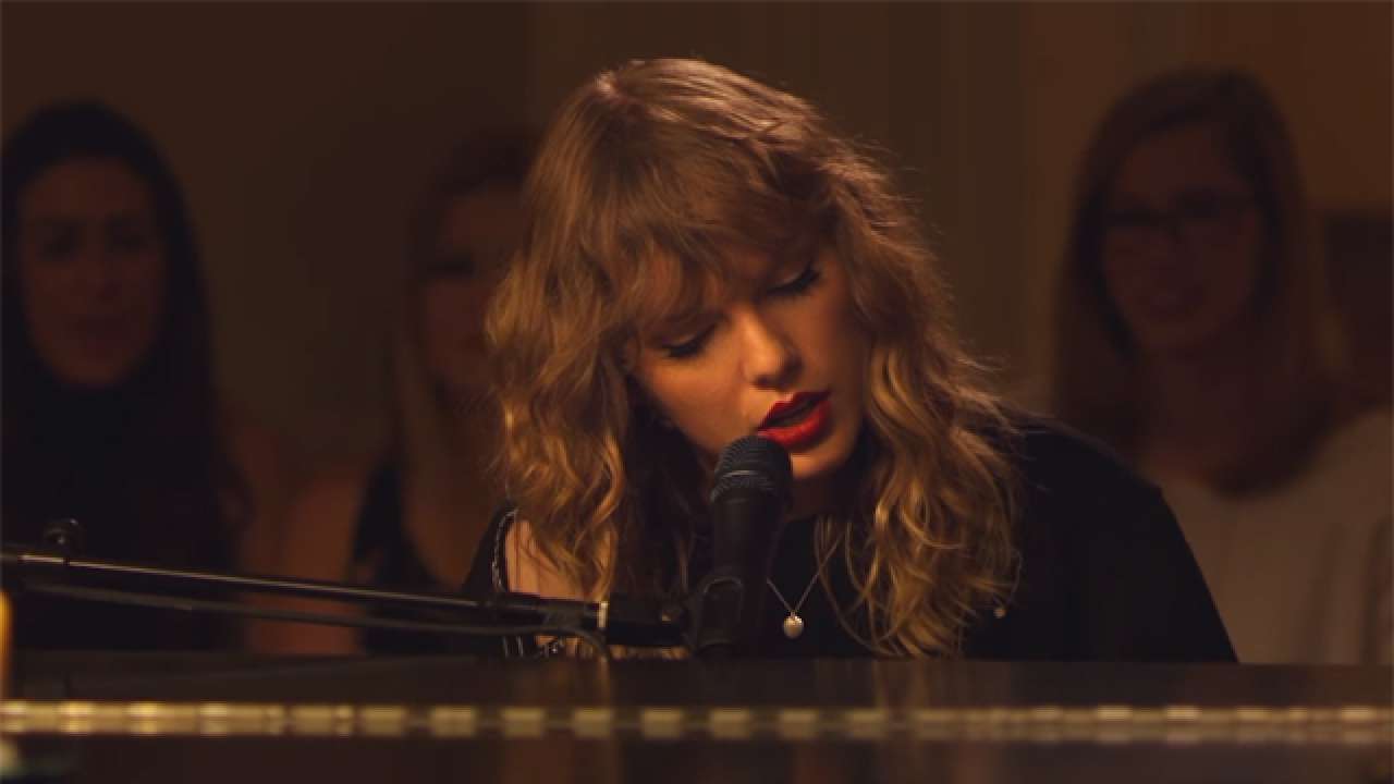 Taylor Swift releases video for sweet ballad 'New Year's Day'