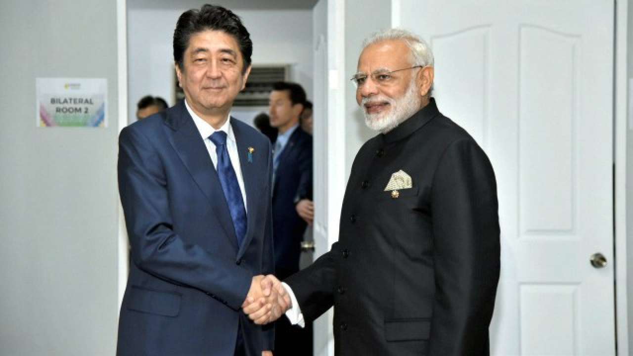 PM Modi holds key bilateral meetings with Abe,Turnbull to formulate new ...