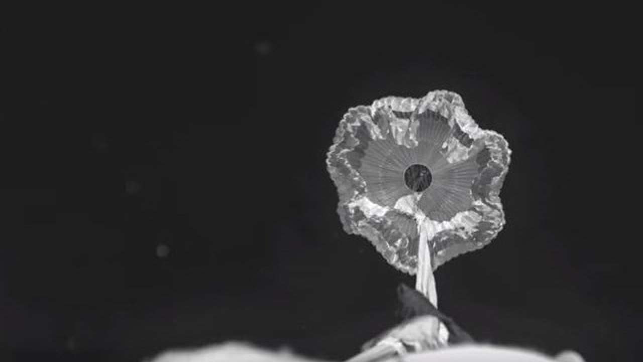 Watch: NASA's first parachute test for Mars 2020 mission successful