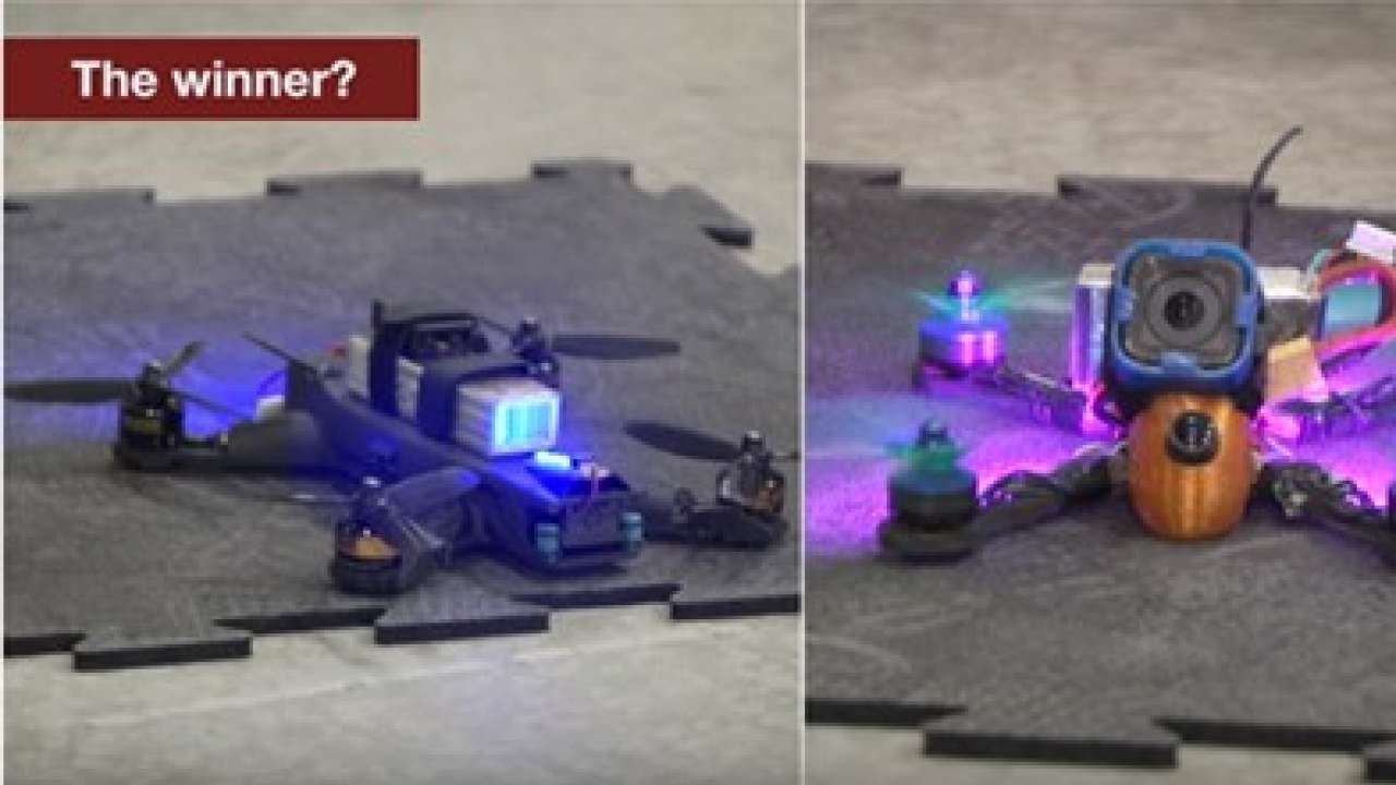 Watch: Human pilot beats AI in drone race organised by NASA