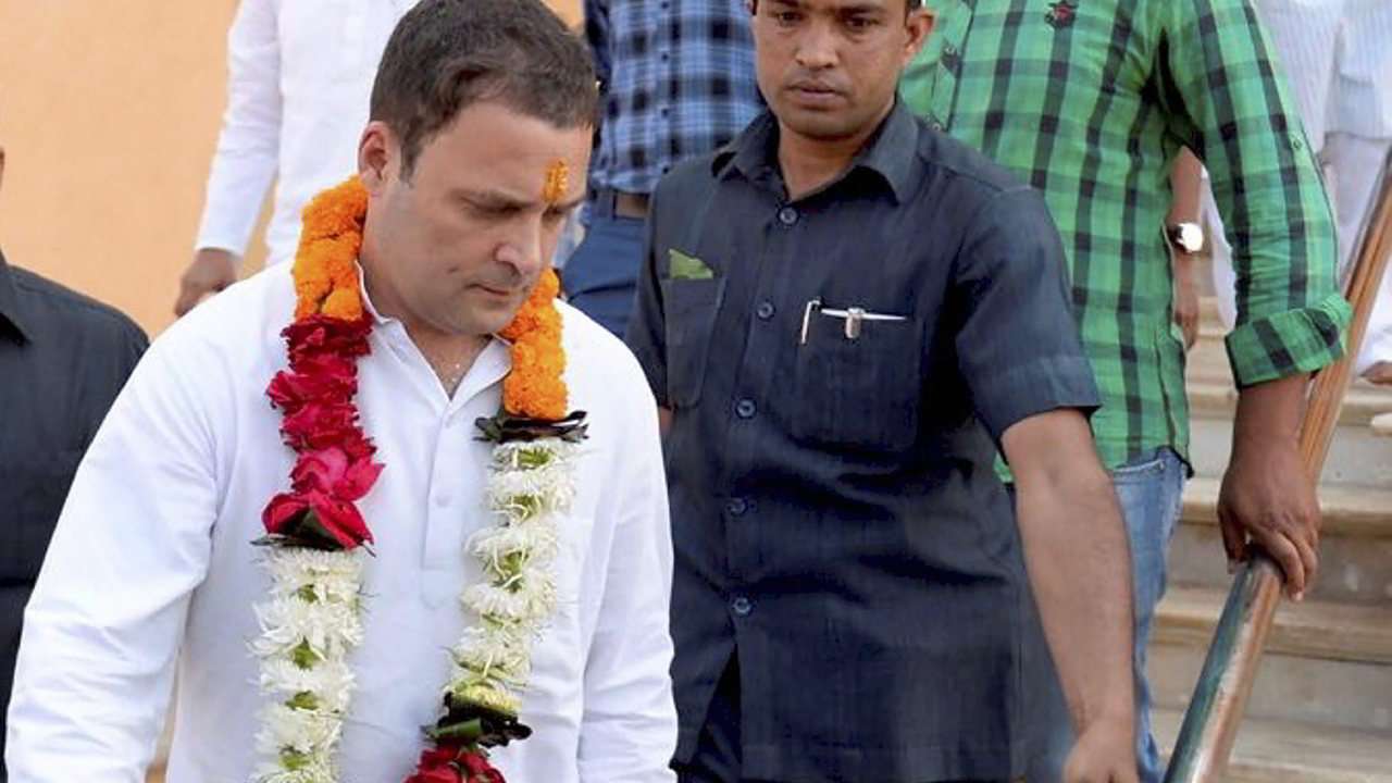Rahul Gandhi is a janeu-dhari Hindu, Somnath registry picture being ...