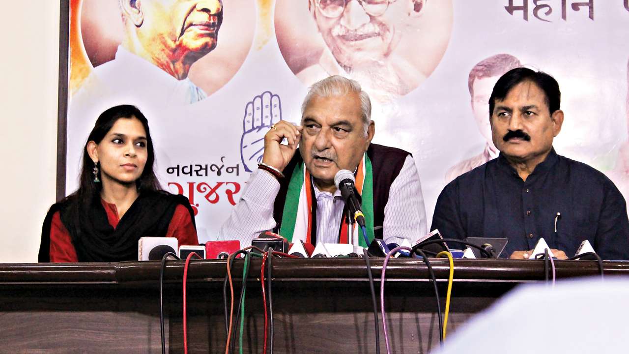 Gujarat Elections 2017: Congress tries to woo farmers, unemployed in ...