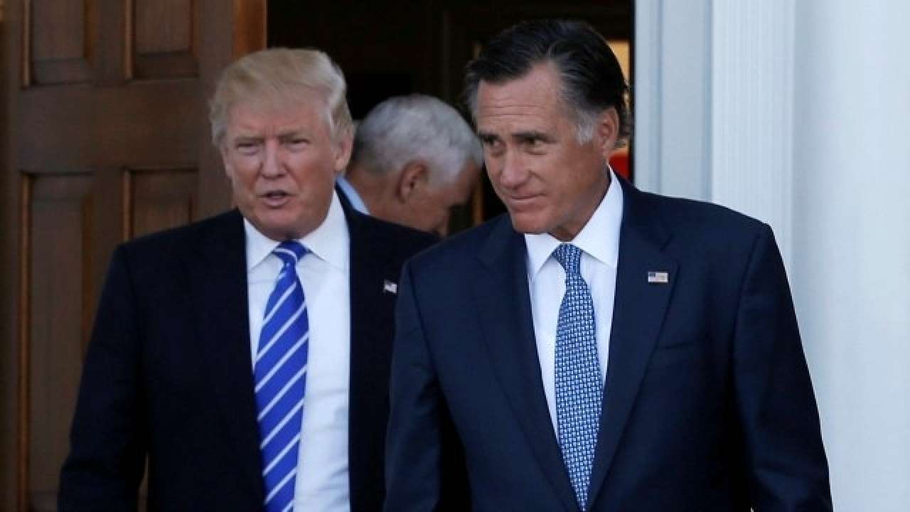 Mitt Romney-Donald Trump in fresh collision course