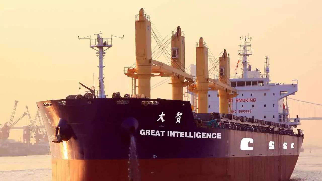 'Great Intelligence': First China-made 'smart ship' debuts in Shanghai