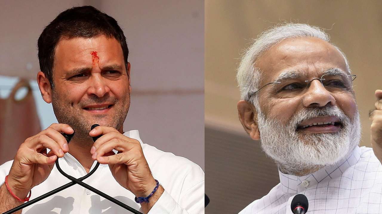 PM congratulates Rahul on becoming Cong Prez, Rahul thanks Modi for his ...