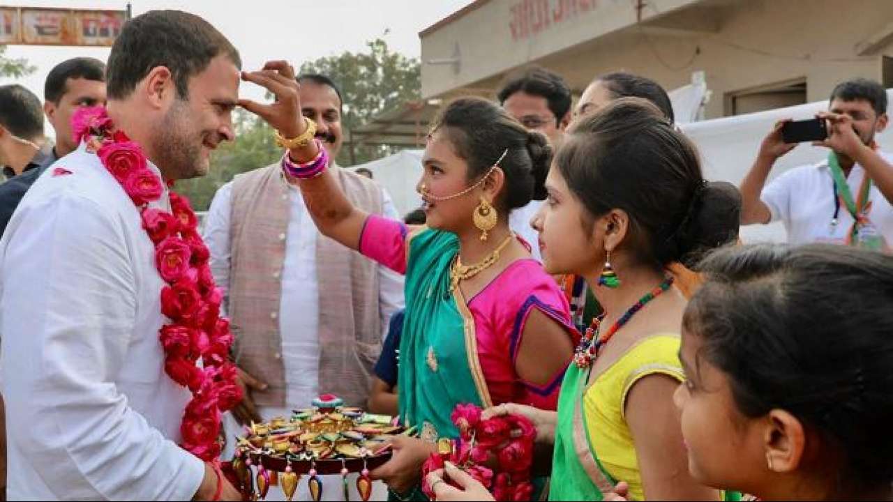 In Pics: Party workers celebrate as Rahul Gandhi becomes Congress President