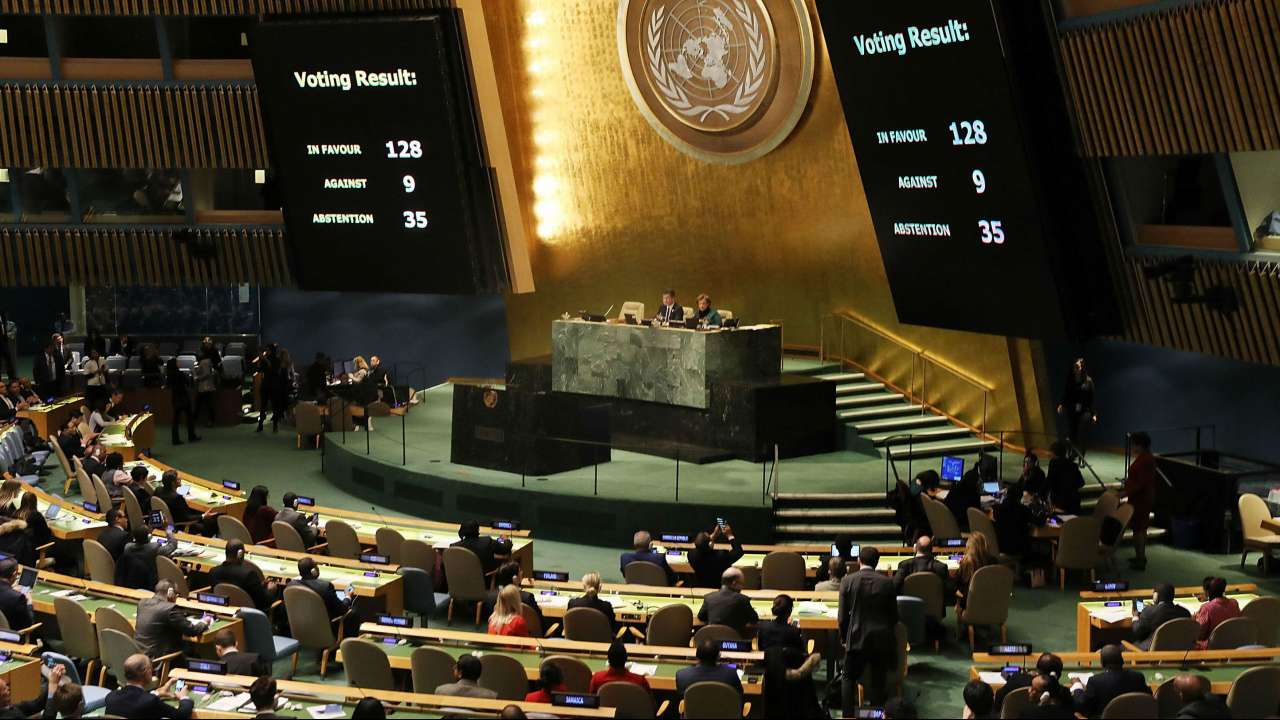 UN General Assembly votes to reject Trump's recognition of Jerusalem as ...