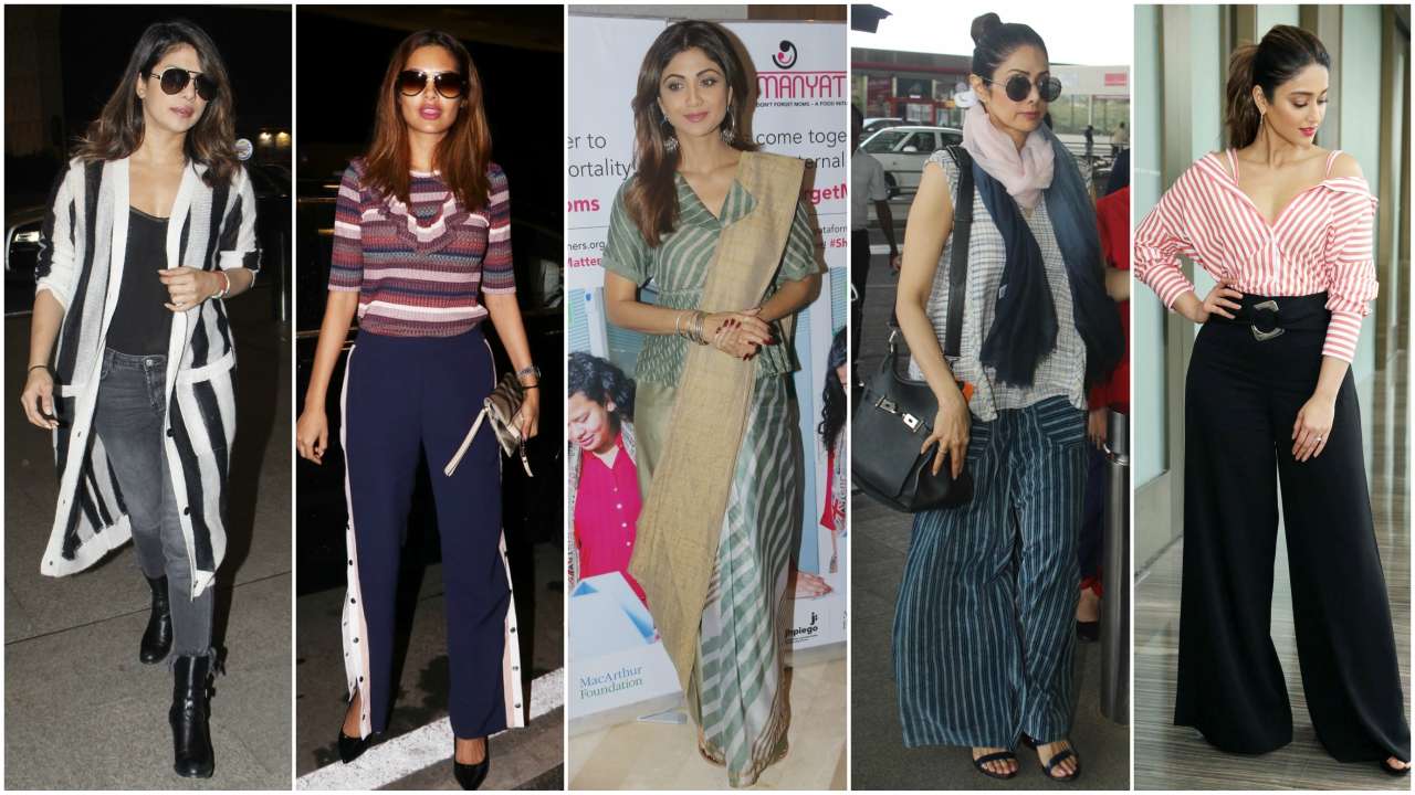 B-Town beauties vote for stripes