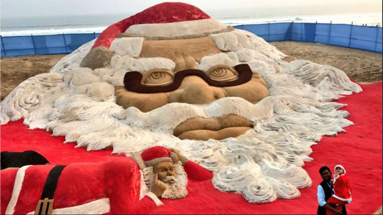 Sand artist Sudarsan Pattnaik attempts world record with 'biggest ...