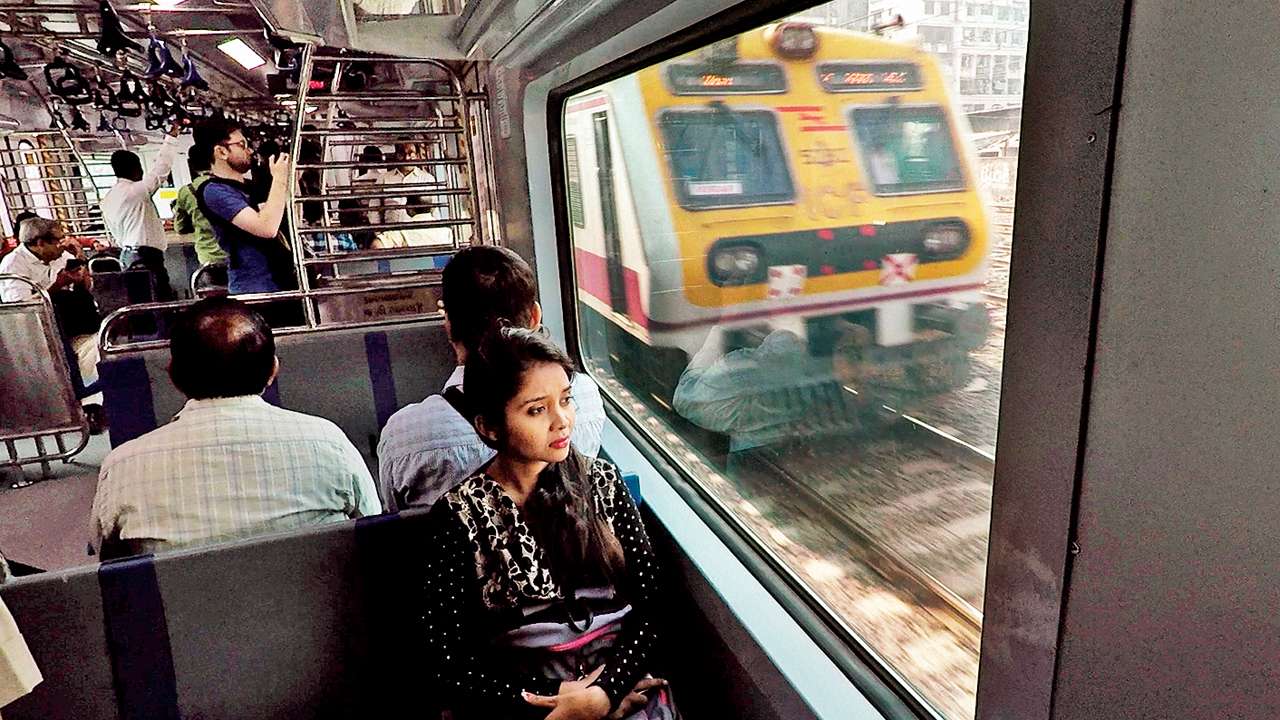 AC locals may be fitted with sun blinders