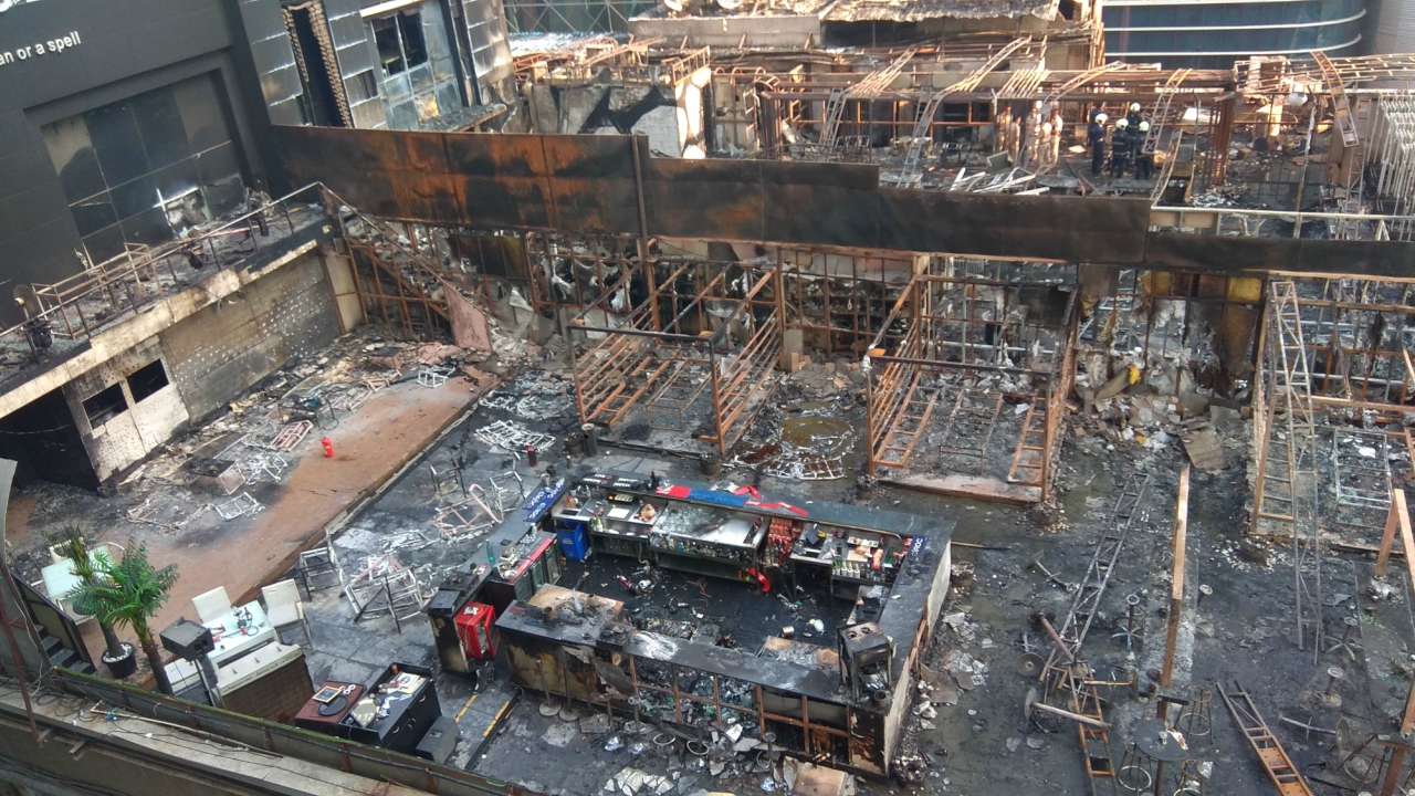 In Pics: Massive midnight fire at Mumbai's Kamala Mills Compound kills ...