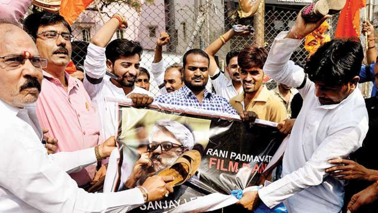 Rajput community members vandalise two buses in Gujarat