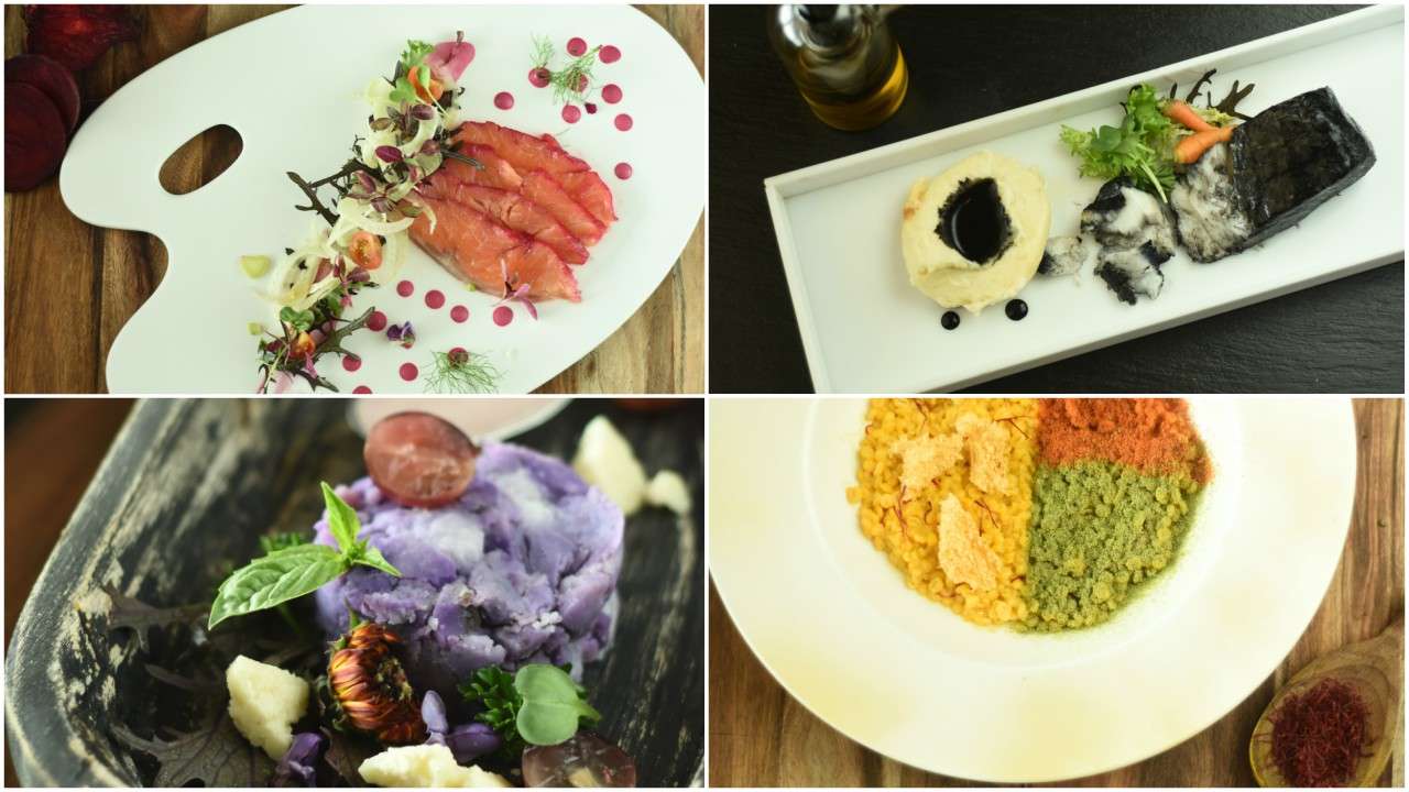 Paint me delicious: Natural pigments in food plating