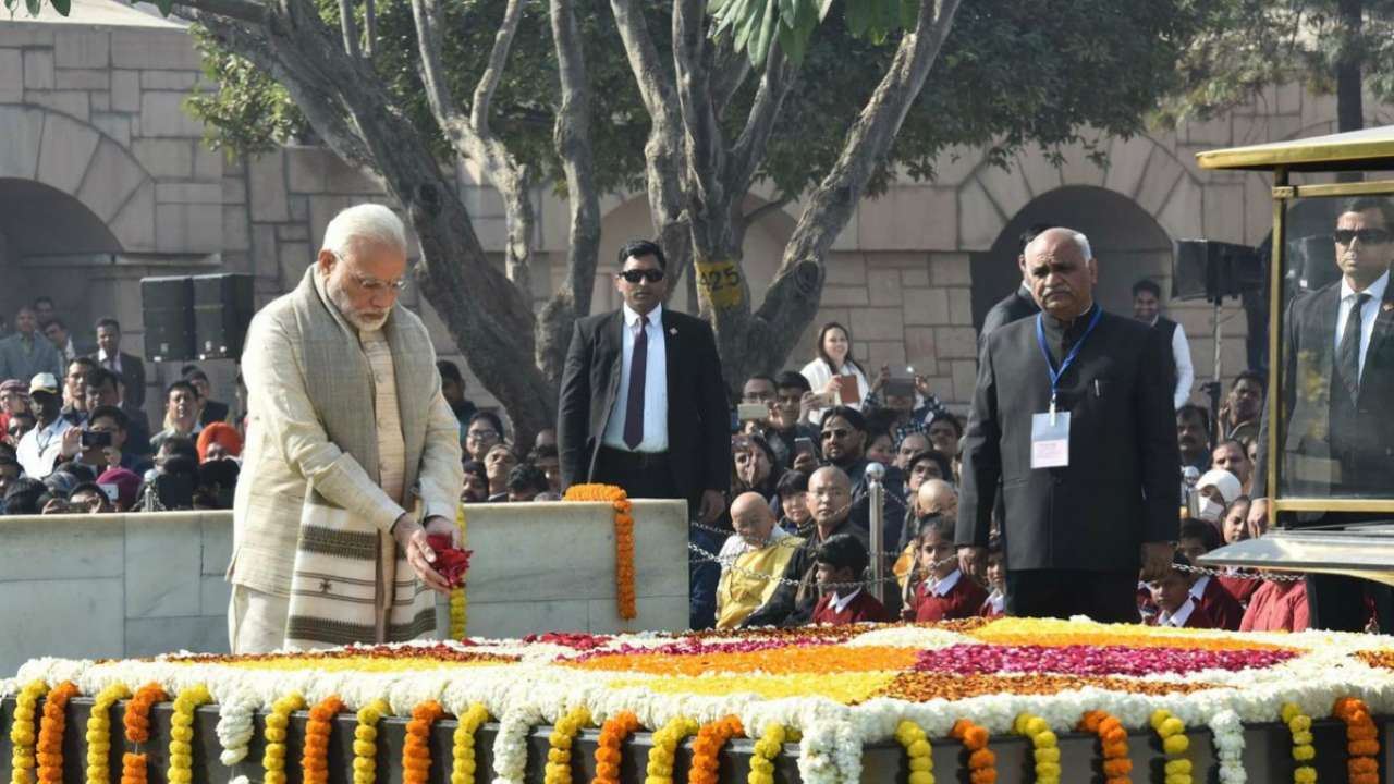 Remembering Bapu | PM Modi, President Kovind and others pay homage to ...