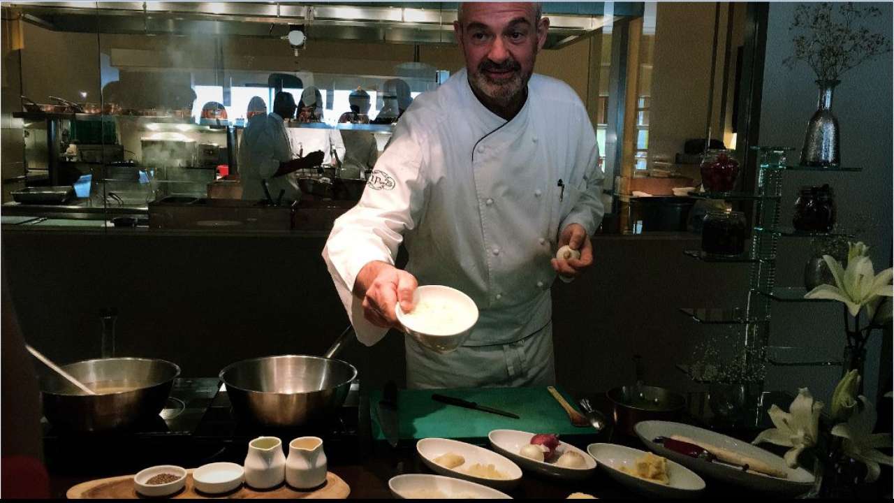 When an Italian chef gave a masterclass on how to use asparagus in food