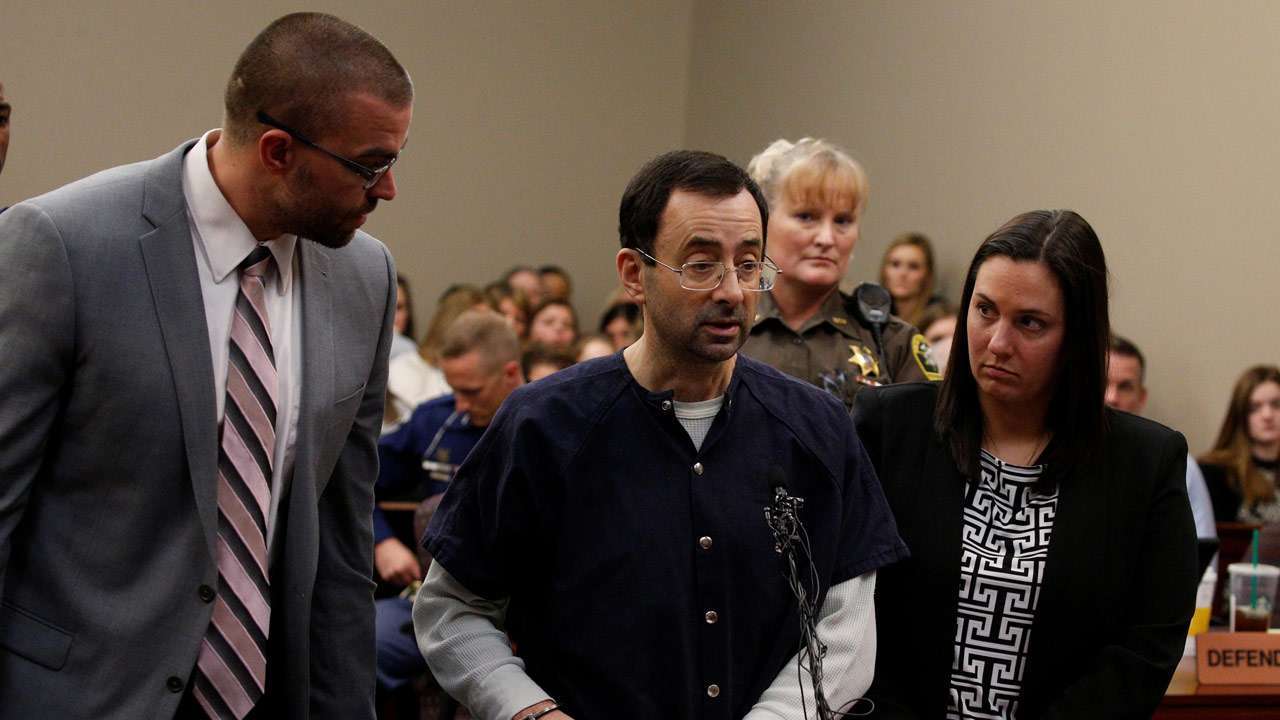 Dr Larry Nassar, you are a danger; remain a danger