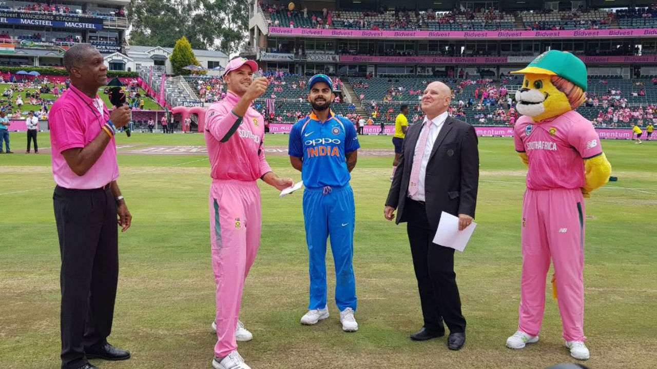 India v/s South Africa: Virat Kohli wins the toss, elects to bat first ...