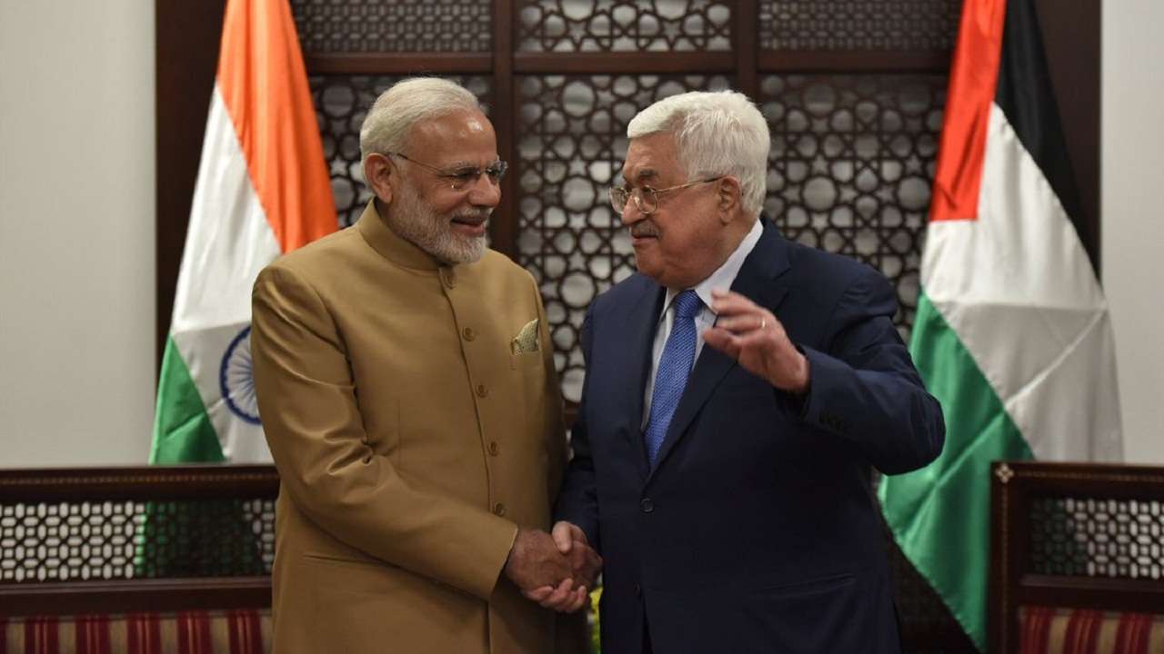 PM Modi hopes to see independent Palestine soon; Prez Mahmoud Abbas ...