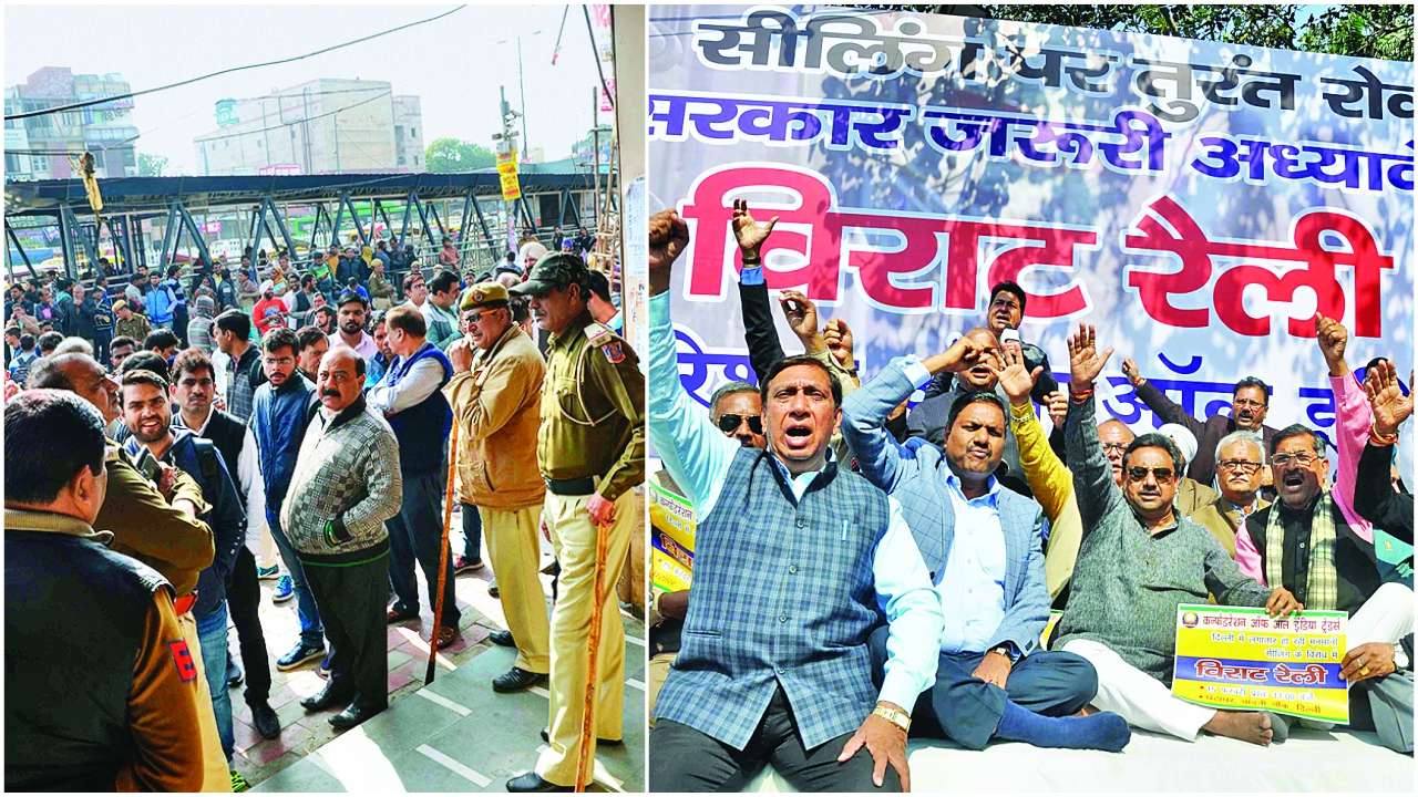 Traders hold mega rally