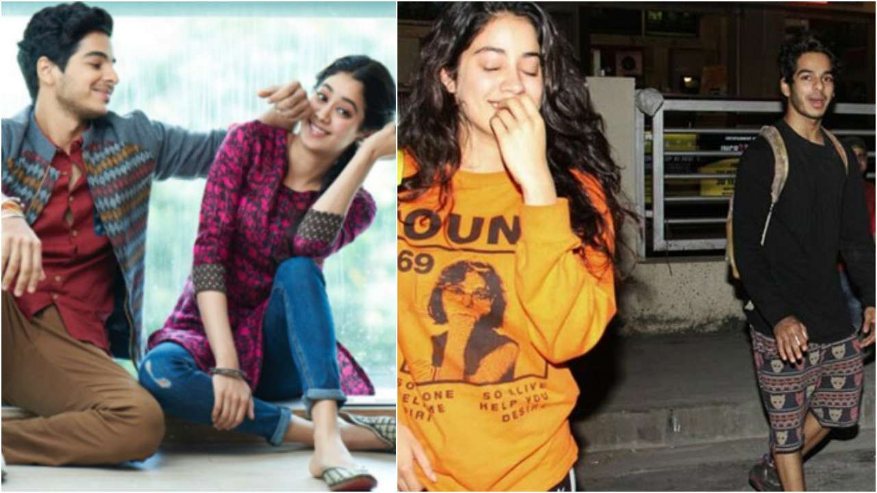 In Pictures | Janhvi Kapoor steps out with 'Dhadak' co-star Ishaan ...