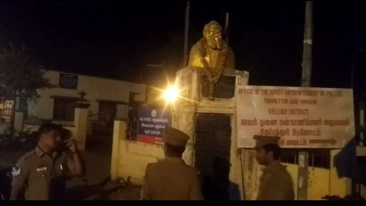 Tamil Nadu: Periyar statue vandalised in Vellore after BJP leader H ...