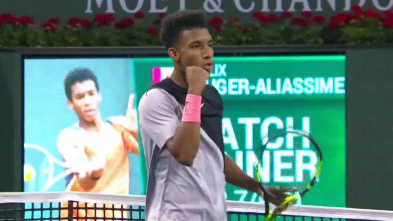 Watch: Teenager Felix Auger-Aliassime beats Vasek Pospisil in all ...