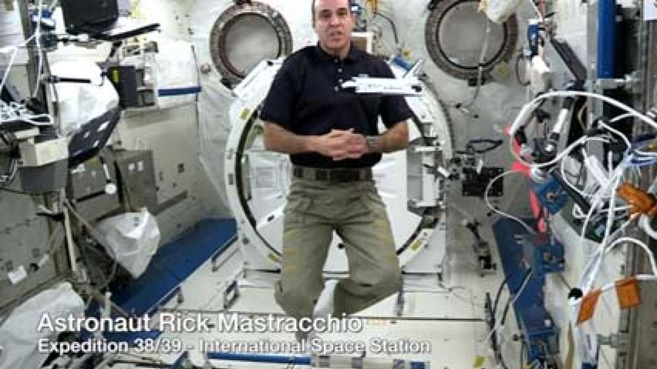 Watch astronauts aboard International Space Station explain how zero ...