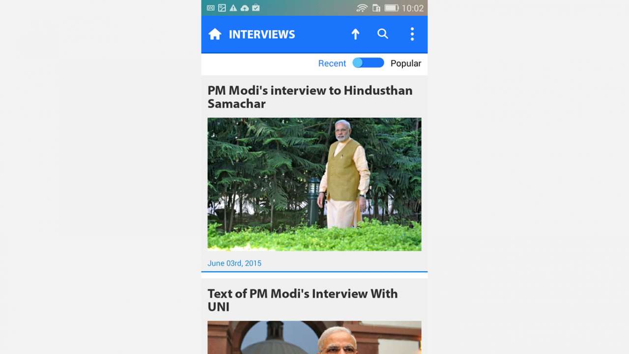 PM Narendra Modi has just launched his own app; here's what you can do ...